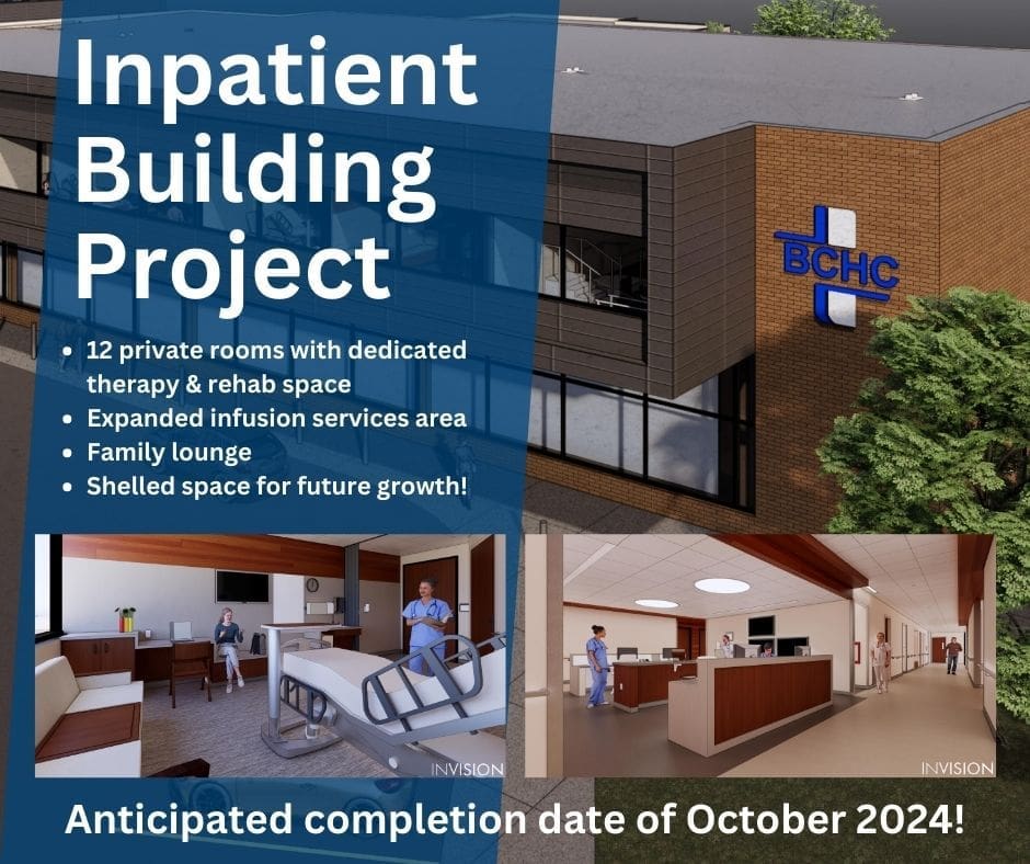 BCHC Embarks on Two-Story Building Project for Inpatient Services ...